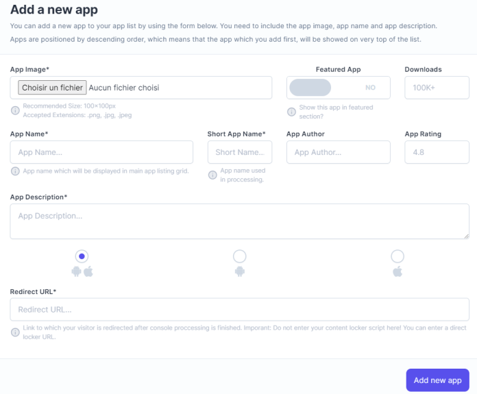 AppMarket - All-in-one CPA Template with Admin Panel | CPA Zip